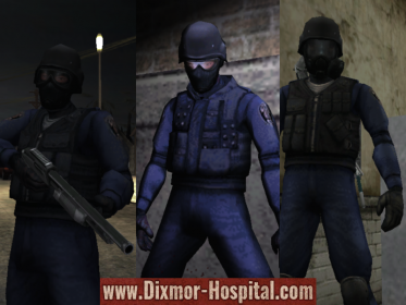 Cottonmouth Swat Skin Pack - Manhunt Modifications - Dixmor Hospital